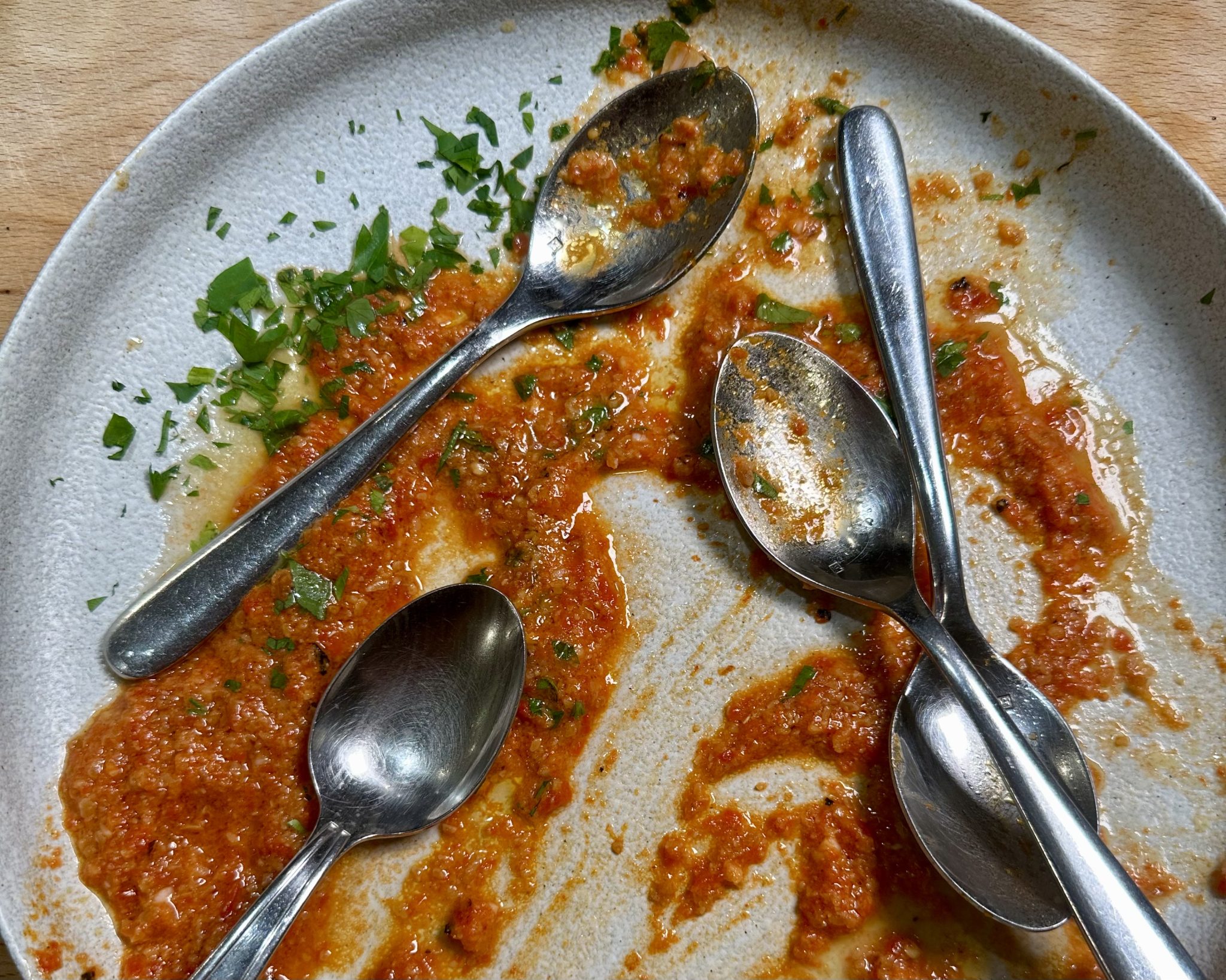 Pan-Seared Scallops with Easy Romesco Sauce - The Culinary Studio Blog
